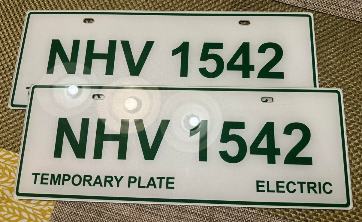 Temporary PH license plates – IP Designs