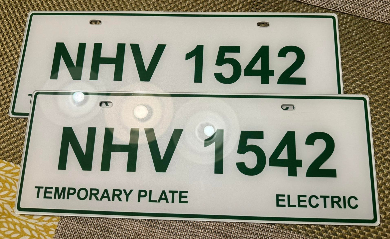 Temporary PH license plates – IP Designs
