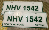 Temporary PH license plates – IP Designs