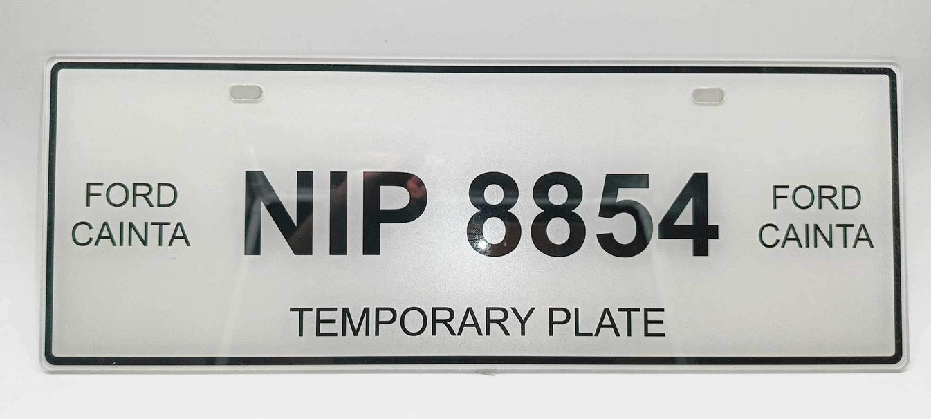 Temporary PH license plates – IP Designs